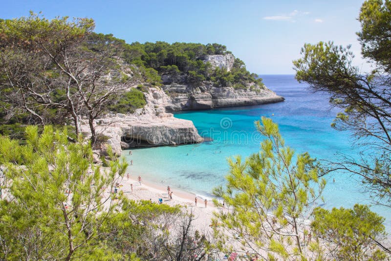Beautiful Bay in a Sunny Day Stock Image - Image of clear, loneliness ...