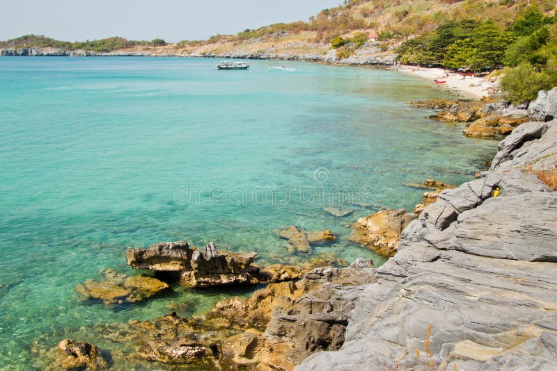 Beautiful bay in Thai stock image. Image of concept, natural - 42007269