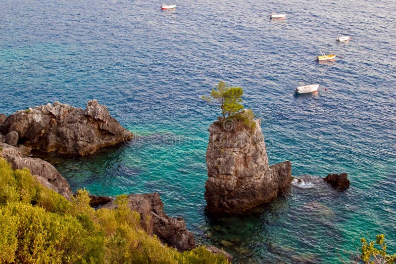 Beautiful bay view stock image. Image of blue, cloud - 25111919