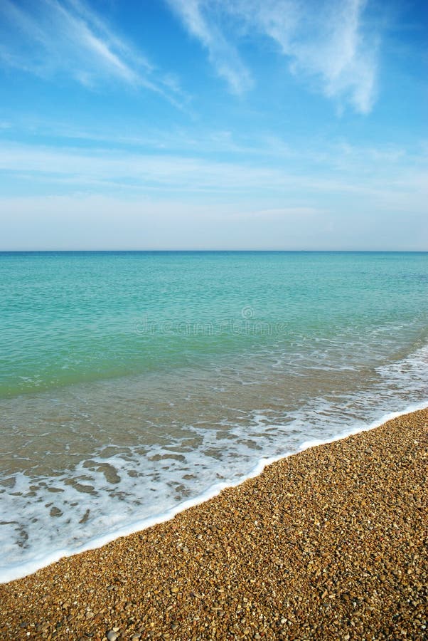 Atlantic Ocean Beach Scene. Stock Image - Image of shore, atlantic: 2051759