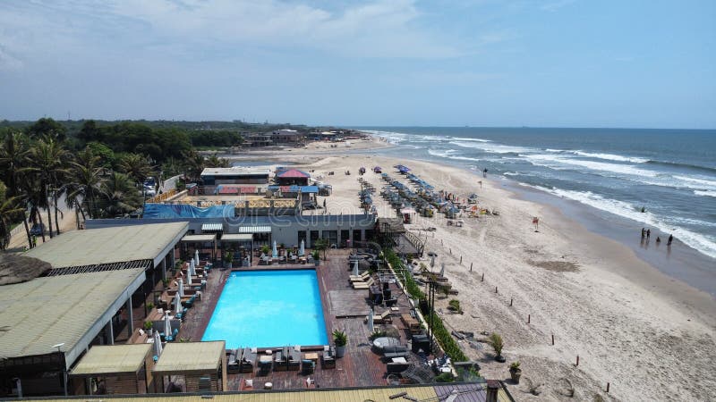 Beautiful Beach Accra, Ghana Stock Photo - Image of view, accra: 344527190