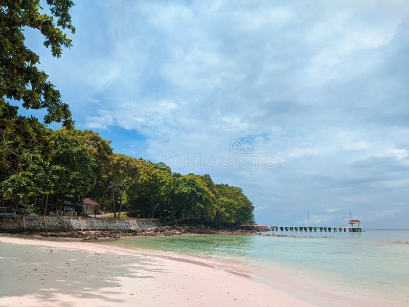 Beautiful beach in Aceh stock photo. Image of cove, island - 208690598