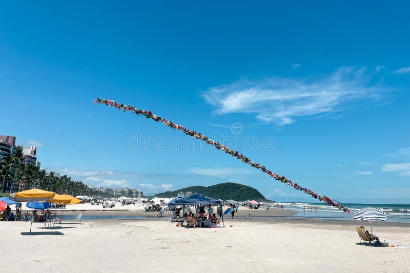 The Beautiful Beach of Bertiago in Brazil Editorial Stock Photo - Image ...