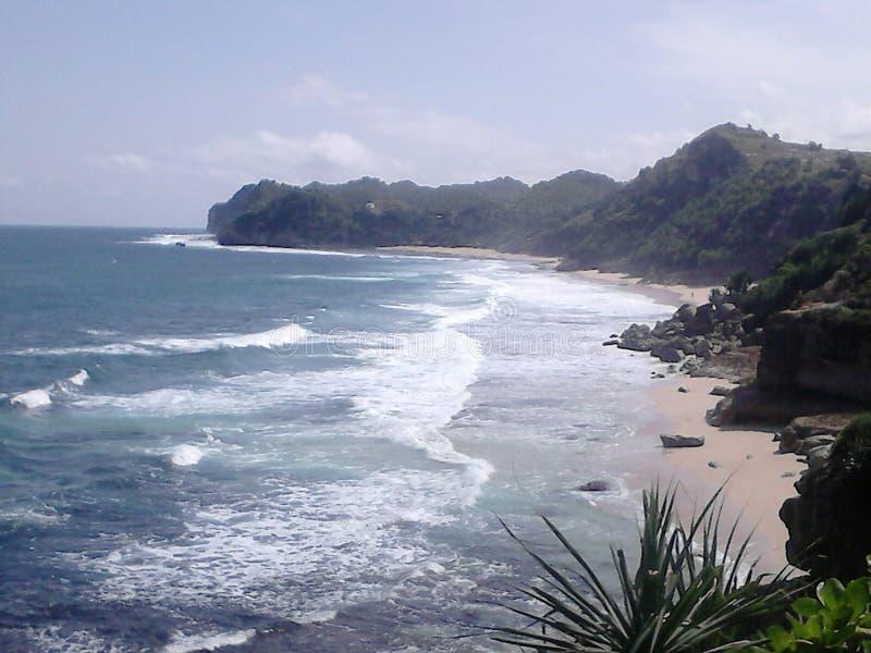 Beautiful Beach during the Day Stock Photo - Image of wave, beach ...