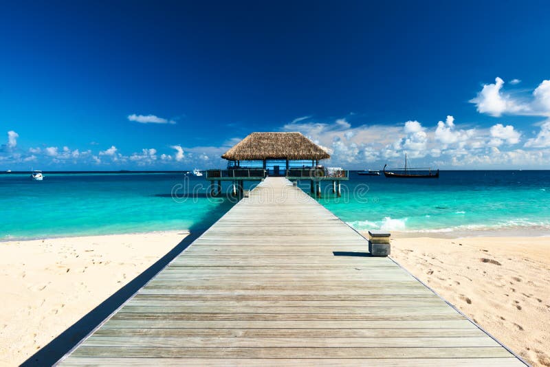 Beautiful beach with jetty stock image. Image of outdoors - 29908439