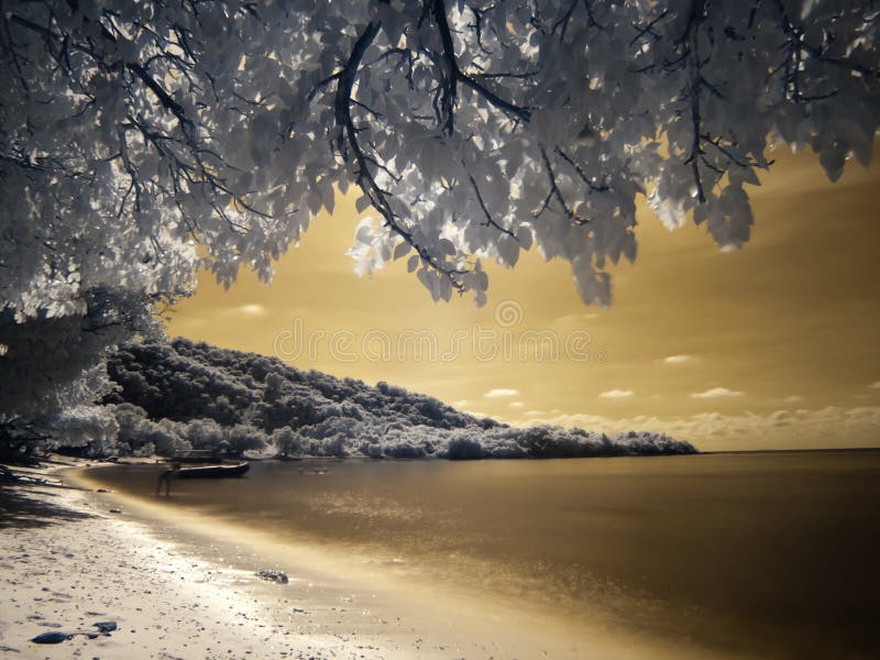 Beautiful Beach In Ko Kham Island Stock Photo - Image of outdoor ...