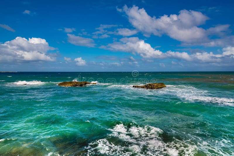 Ocean view stock photo. Image of holiday, horizon, cloudy - 109679862