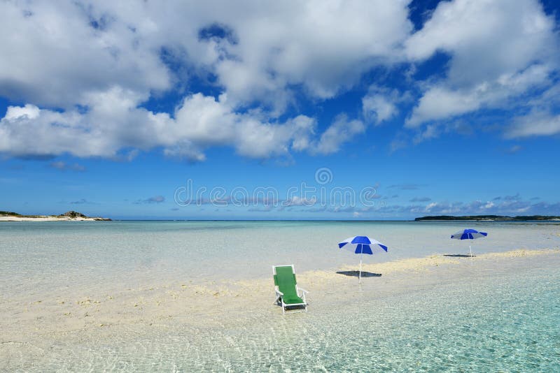 Beautiful beach in Okinawa stock image. Image of resort - 39122383