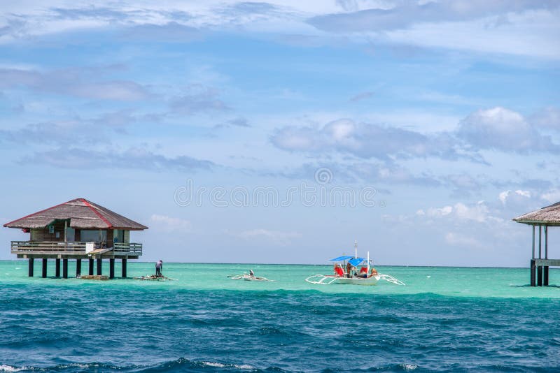 Beautiful Beach Sand Bar at Dumaguete Editorial Photography - Image of ...