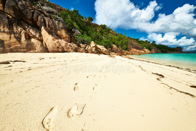 Beautiful Beach at Seychelles Stock Image - Image of destinations ...
