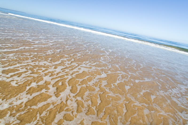 Beautiful beach in summer stock image. Image of relaxation - 5845799