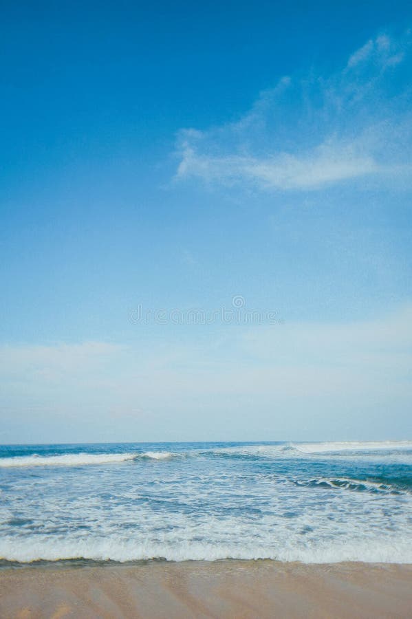 Sunny Beachfront during the Day Located on a Beach in Java Island ...