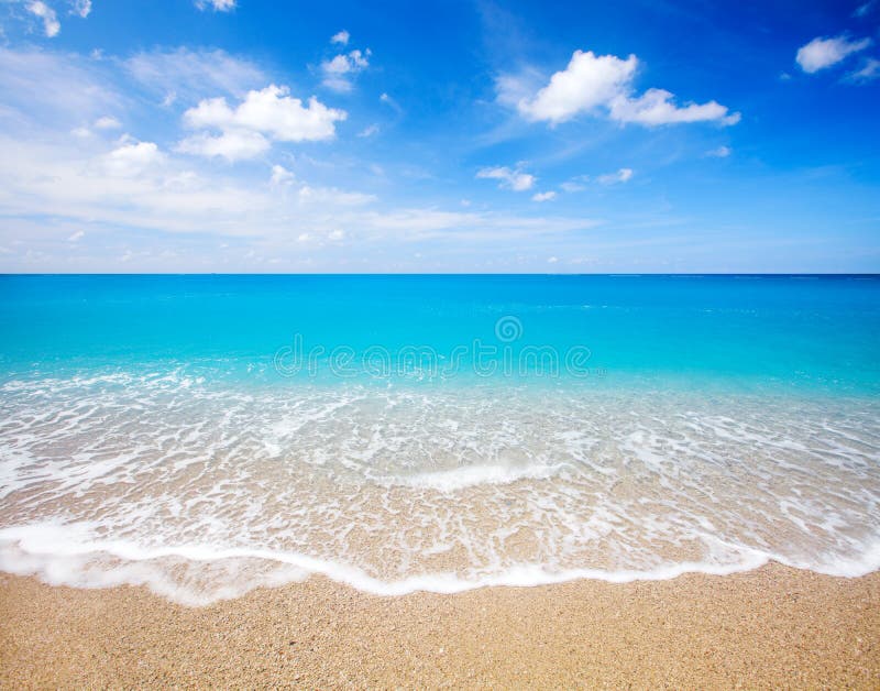 Beach and Tropical Sea. Koh Samui, Thailand Stock Image - Image of ...