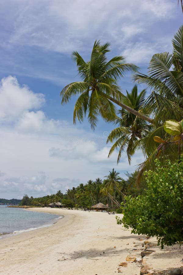 Equator Beach stock photo. Image of pier, clouds, beauty - 7930684