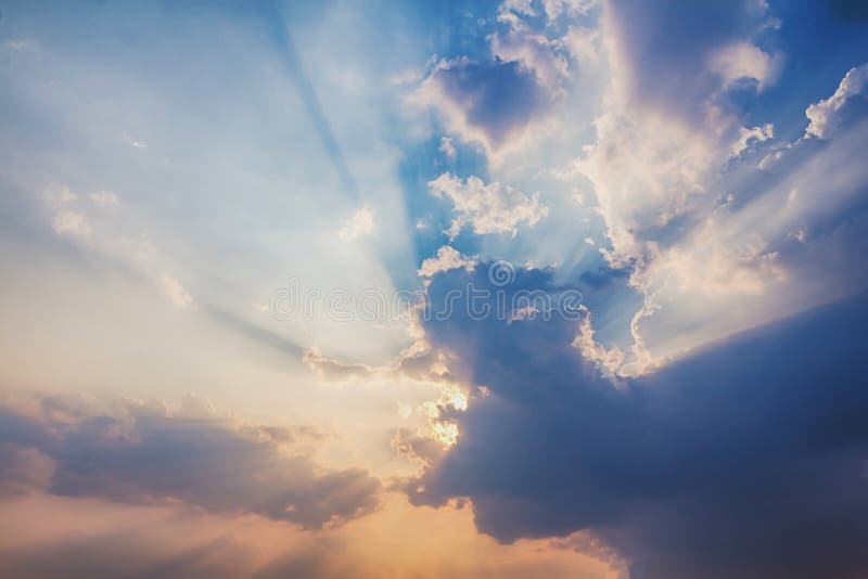 Beautiful Beam of Light Illuminates the Mosque Stock Photo - Image of ...