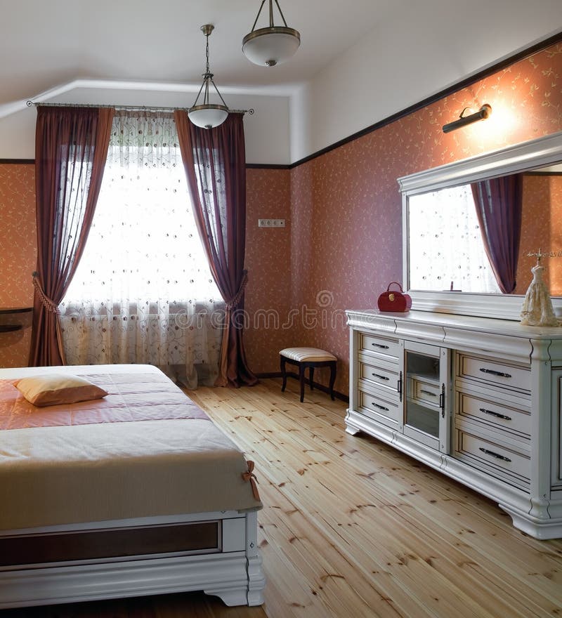 Beautiful bedroom interior stock image. Image of luxury - 29108489