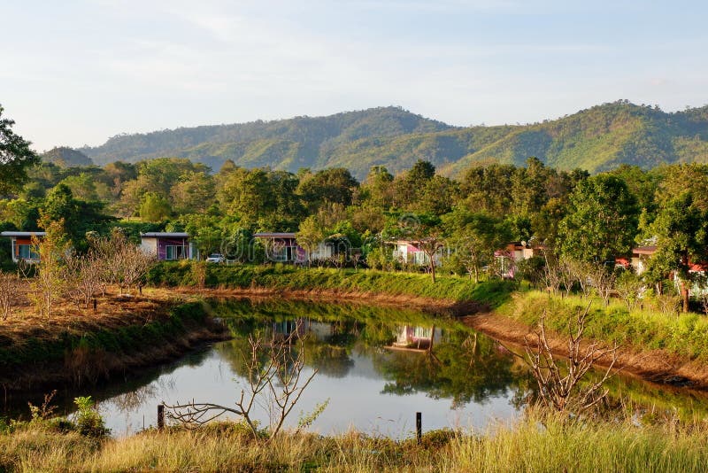 Beautiful Big Mountain View. Stock Image - Image of view, leaf: 144468663