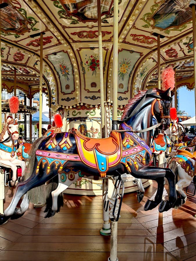Carousel Black Horse Tumblr