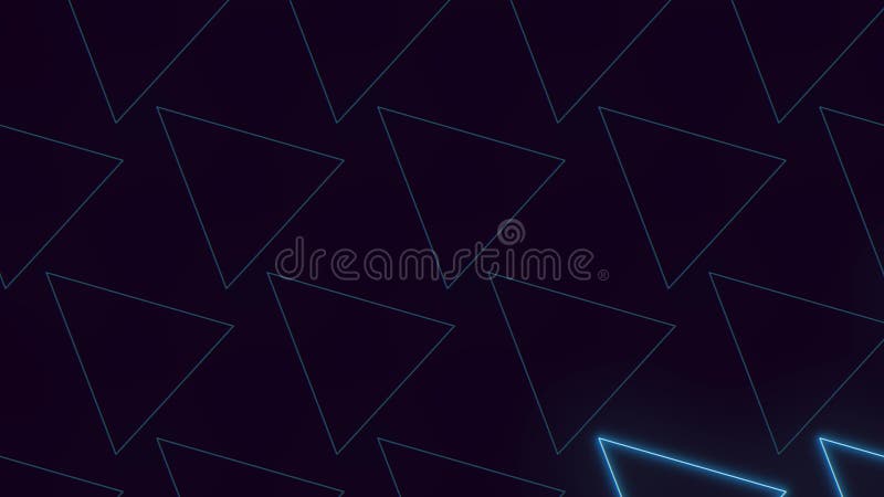 Dynamic Monochrome Triangle Pattern with Intricate Depth and Cohesion ...