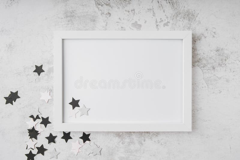 Beautiful Blank Frame Concept. High Quality Photo Stock Image - Image ...