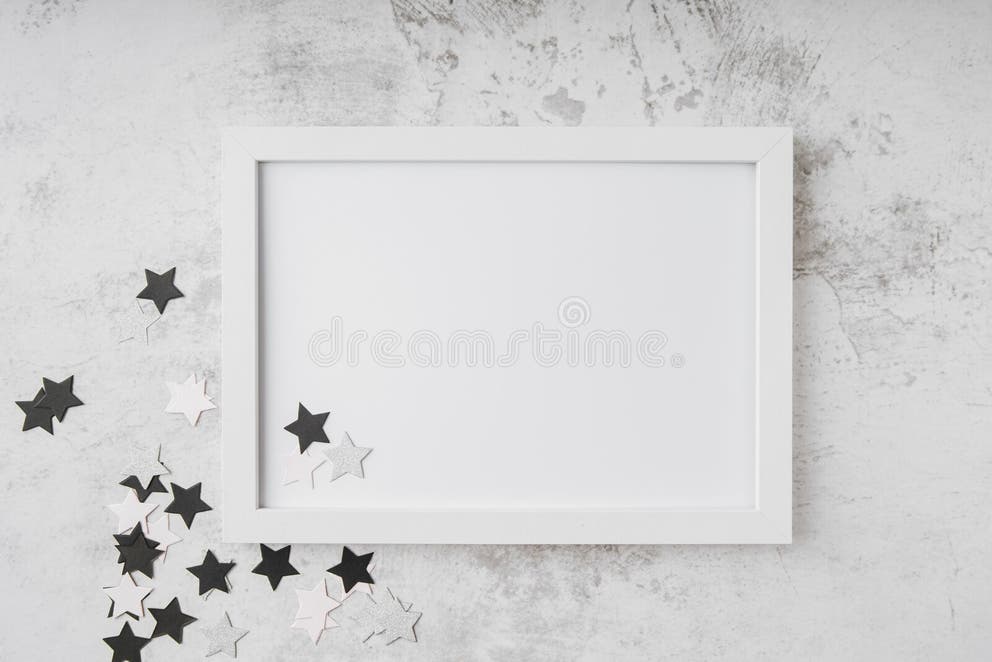 Beautiful Blank Frame Concept. High Quality Photo Stock Image - Image ...