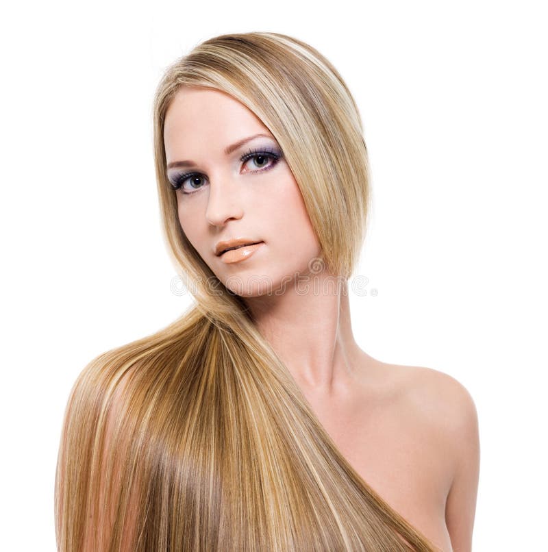 Beautiful blond hairs stock photo. Image of adult, human - 13775716
