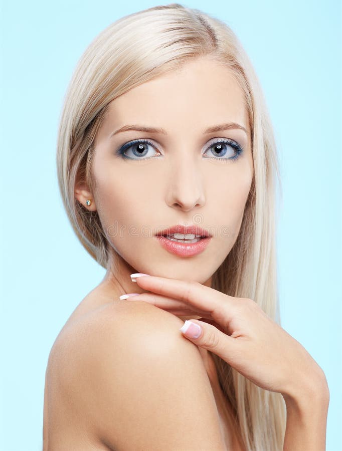Beautiful blonde stock photo. Image of people, model - 16116632