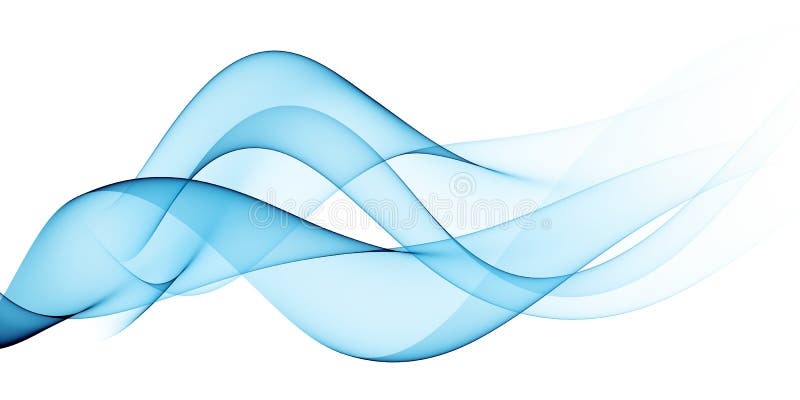Blue Abstract Lines Swoosh Wave Smooth Wave Border Background Wave Blue ...