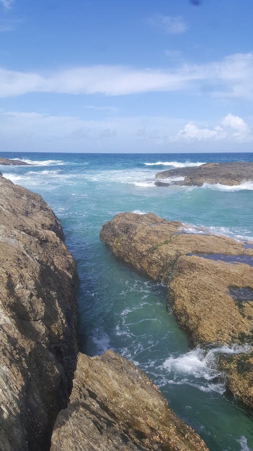 Beautiful Blue Beaches stock image. Image of wave, water - 248162891