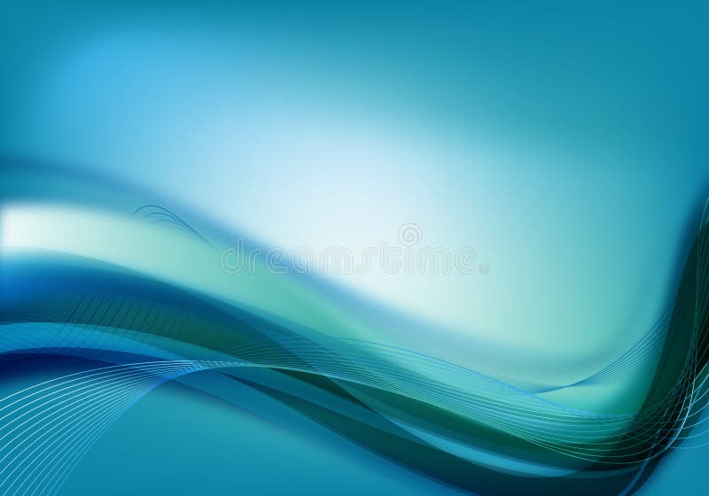 Beautiful blue design stock illustration. Illustration of abstract ...