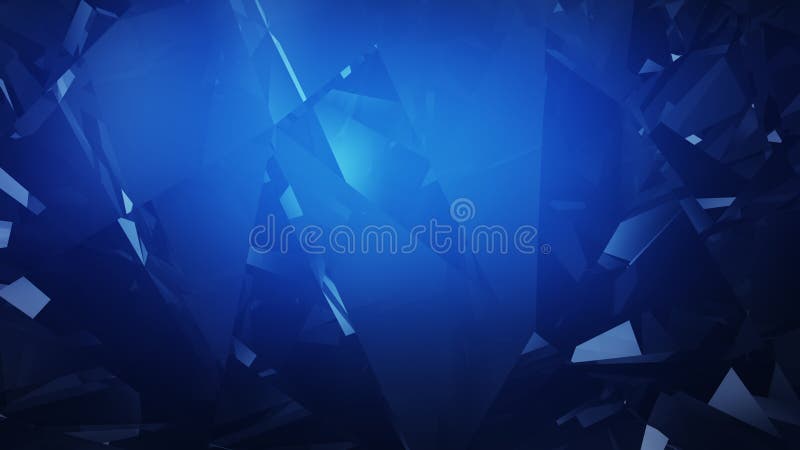 Luxury Blue Slow Motion Diamond Background Stock Video - Video of ...