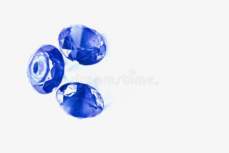 Beautiful blue diamonds stock photo. Image of luxury - 99774072