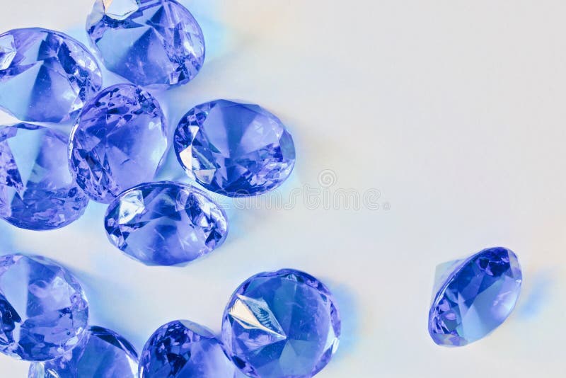 Beautiful blue diamonds stock photo. Image of luxury - 99774072