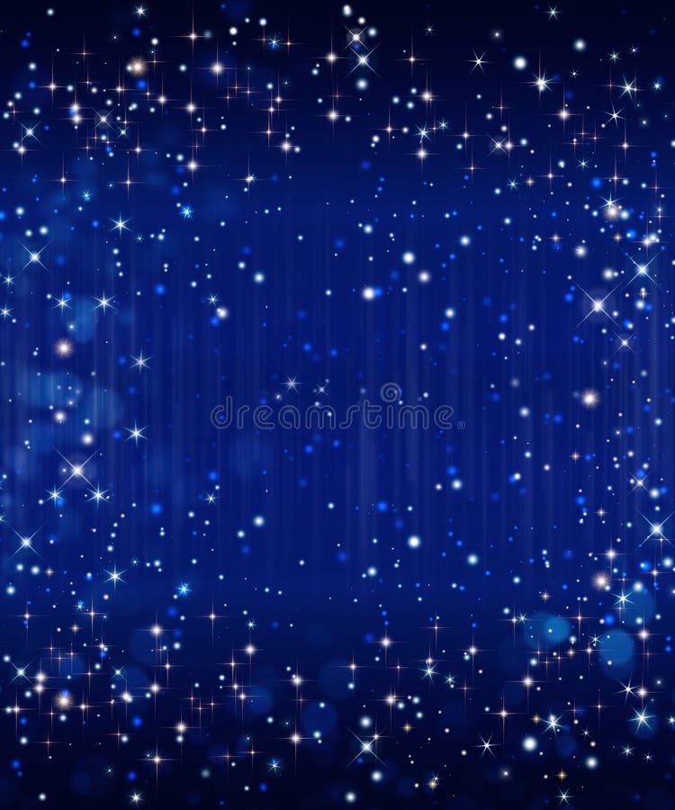 Beautiful Blue Festive Background Stock Illustration - Illustration of ...