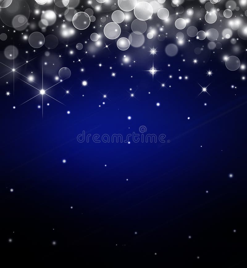 Beautiful Blue Festive Background Stock Illustration - Illustration of ...