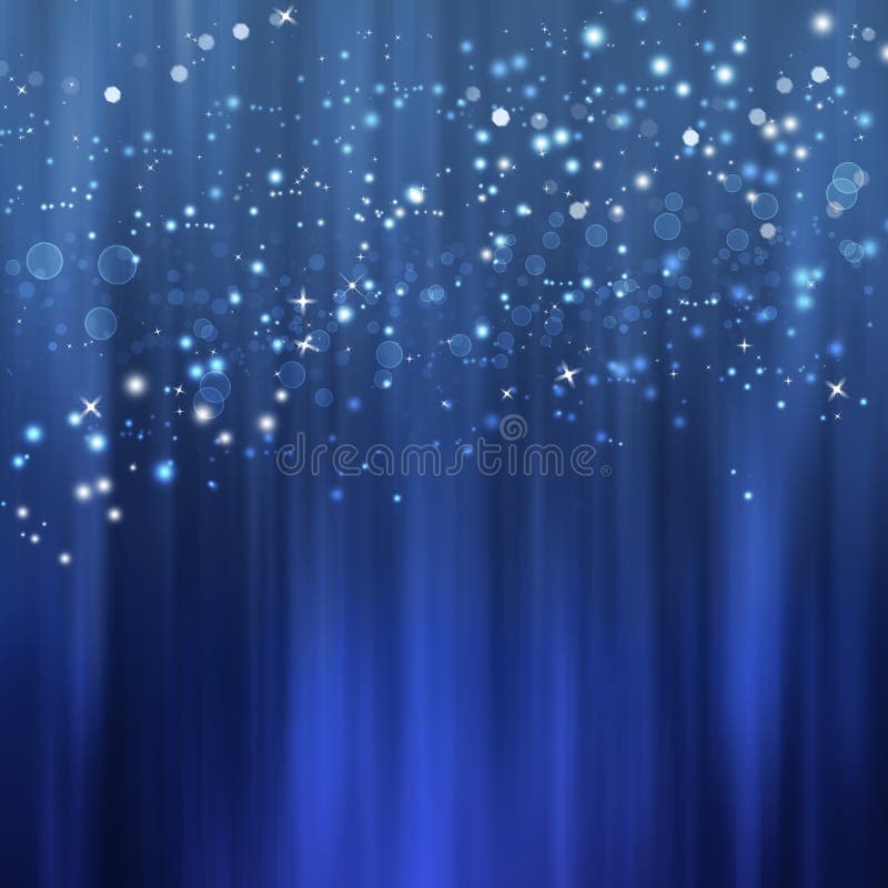 Beautiful Blue Festive Background Stock Illustration - Illustration of ...