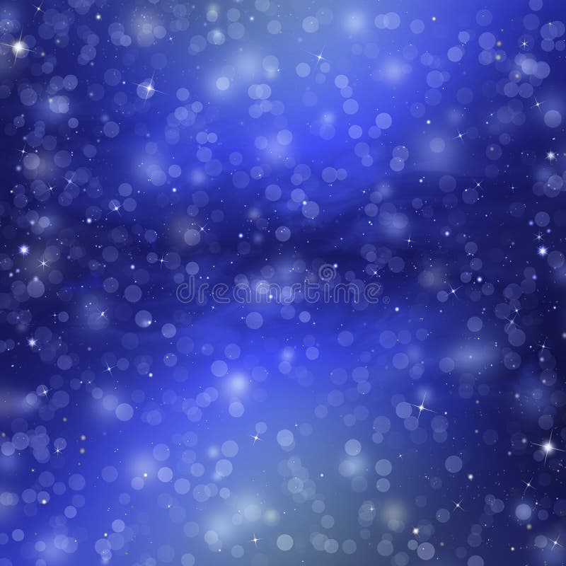 Beautiful Blue Festive Illustration Stock Illustration - Illustration ...