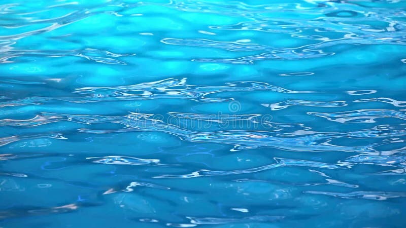 Beautiful Blue Flowing Water Stock Footage - Video of aquatic, crystal ...