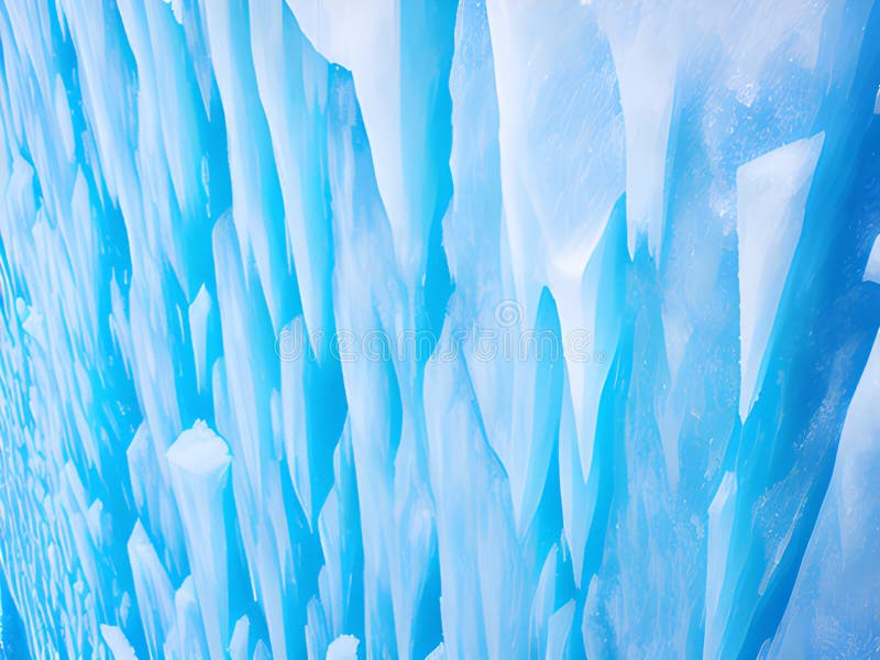 Beautiful Blue Ice Pattern, Abstract Acrylic Background, Texture, Copy ...