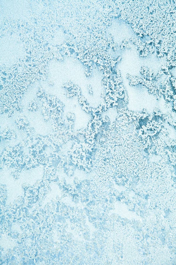 Beautiful Blue Ice Pattern Background Stock Image - Image of crystal ...