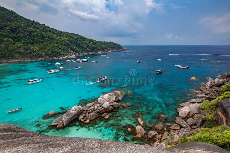 Beautiful blue lagoon stock image. Image of impressive - 180676271