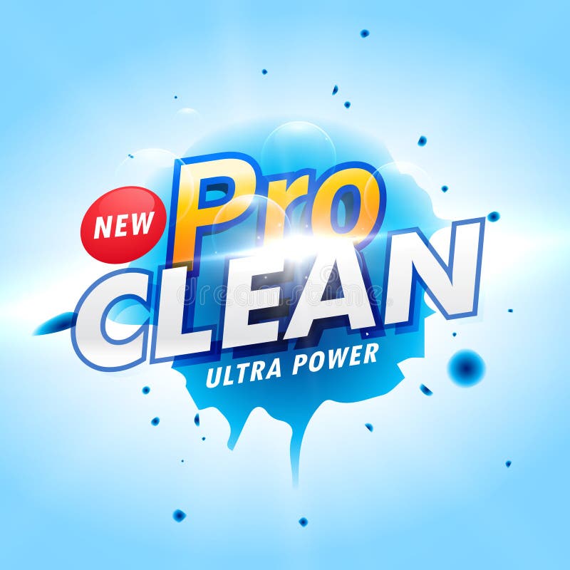 Laundry Detergent Powder Packaging Design Stock Illustrations – 1,637 ...