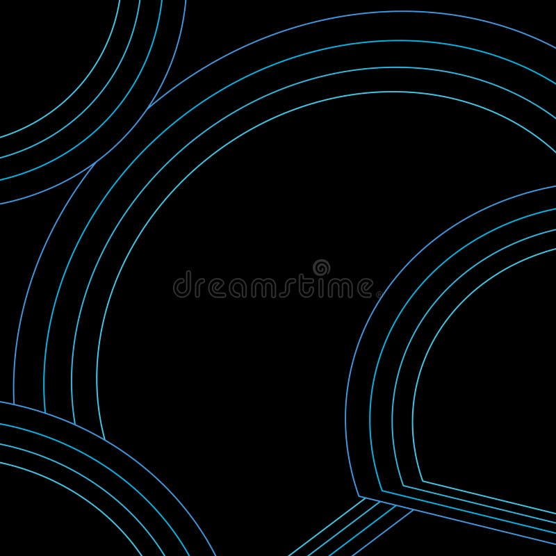 Beautiful Blue Multi Lines Abstract Light Geometric Pattern with Black ...