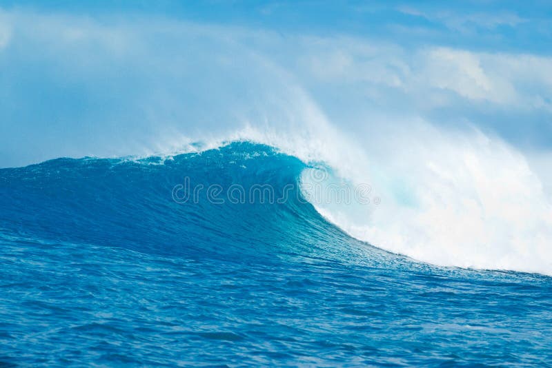 Beautiful Blue Ocean Wave stock photo. Image of scenic - 22656650