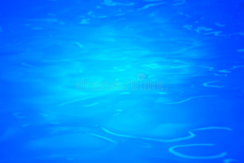 Beautiful Blue Pool Water with Reflected Light Stock Image - Image of ...