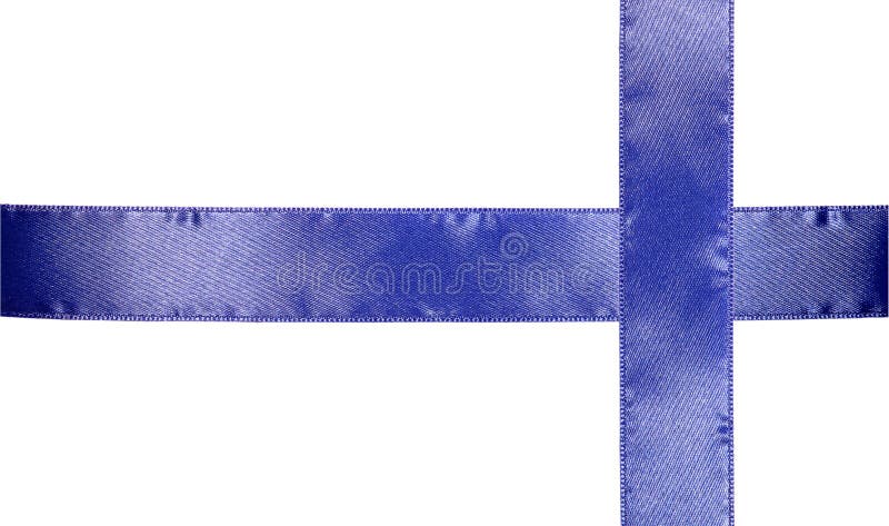 Beautiful blue ribbon stock image. Image of front, celebration - 16689989