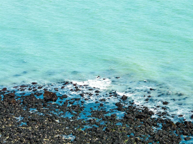 A Beautiful Blue Sea Background (Dover, England) Stock Photo - Image of ...