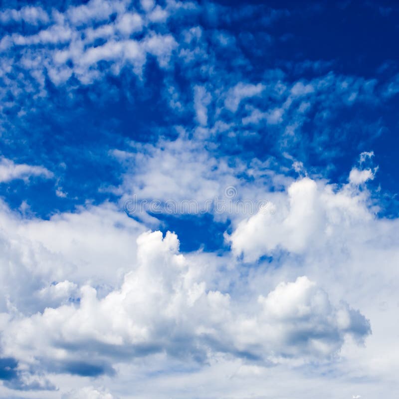 Beautiful blue sky stock photo. Image of scenery, oxygen - 11374610