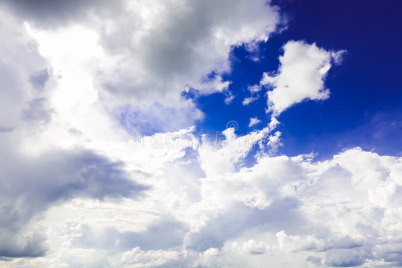 Beautiful blue sky stock image. Image of sunlight, natural - 128360207