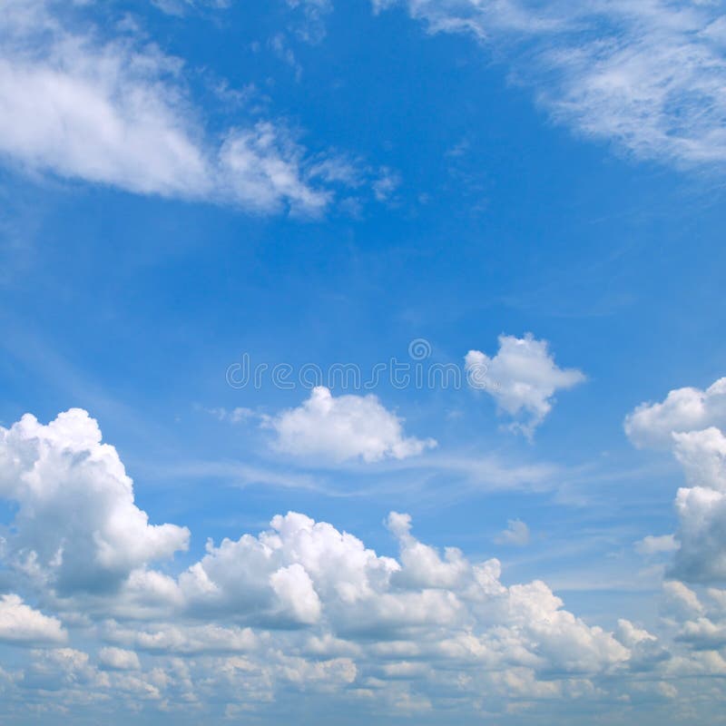 Beautiful blue sky stock image. Image of landscape, clear - 80279557
